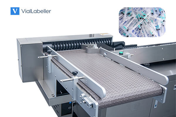 Automatic Syringe Labeling Machine - High Precision Solution