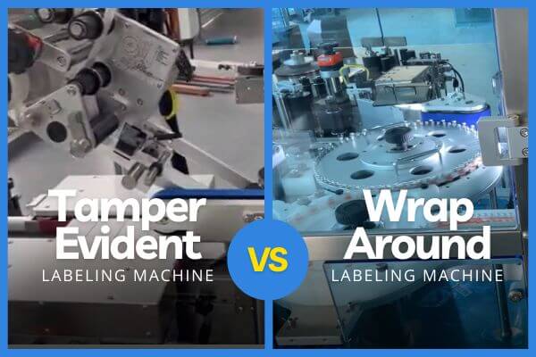 Tamper Evident vs Wrap Around Labeling Machine | VialLabeller